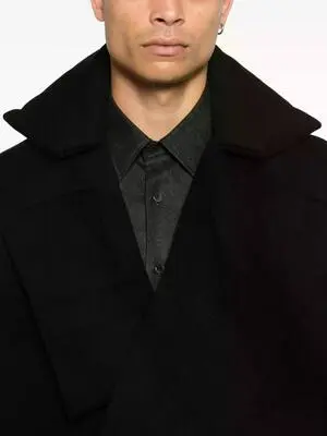 Yohji Yamamoto Wide-lapel Coat