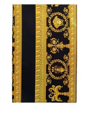 Versace Medusa Motif Bedding - Black