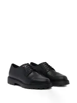 Bally Gusto Logo Leather Derby Shoes