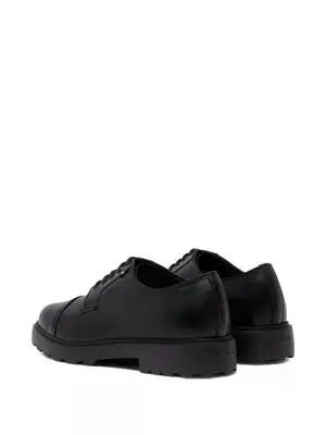 Bally Gusto Logo Leather Derby Shoes