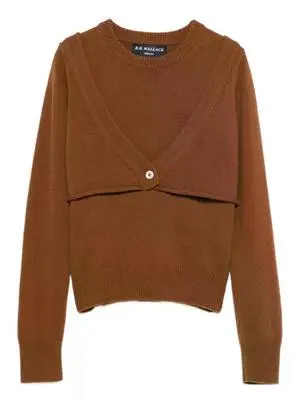 B.B. WALACE Cashmere Crew-neck Sweater