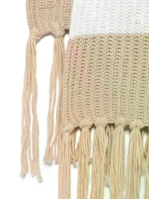 Moschino Tassel Scarf