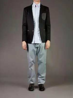 Thom Browne Straight Leg Trousers