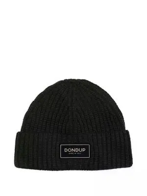 DONDUP Logo-plaque Beanie - Green