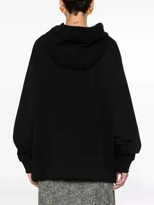Fendi Logo-print Hoodie - Black