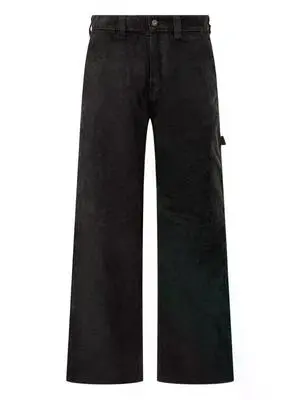 Dickies Black Wash Pants For Men