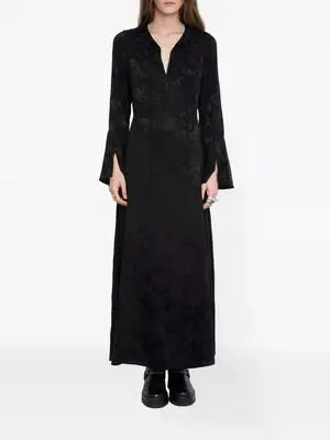 Zadig&Voltaire Rikal Silk Jacquard Dress