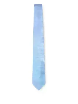 Kiton Silk Neck Tie - Blue