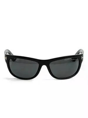 TOM FORD Logo-detail Sunglasses - Black