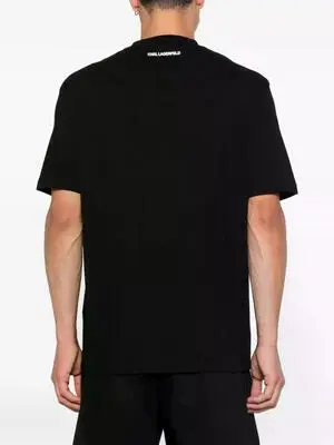 Karl Lagerfeld Crew-neck Cotton T-shirt