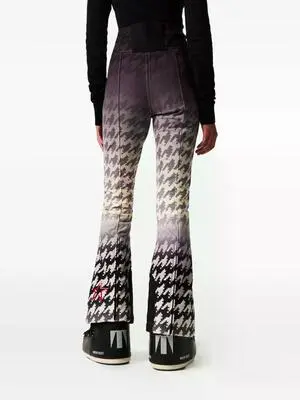 Perfect Moment Houndstooth Flared Trousers