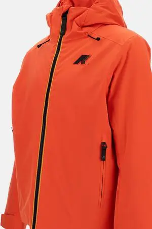 K-WAY Twill Lesarcs 2l Jacket - Orange