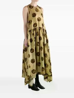 UMA WANG Avery Polka Dot Dress