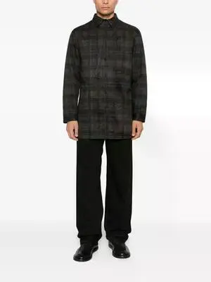 Yohji Yamamoto Plaid-pattern Shirt