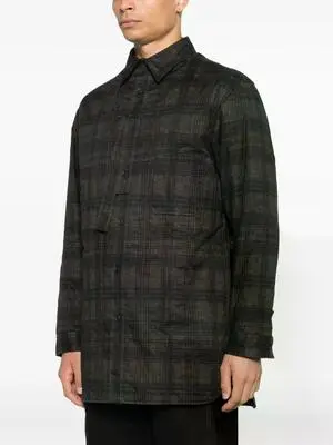 Yohji Yamamoto Plaid-pattern Shirt