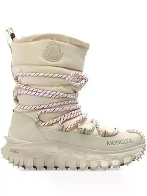 Moncler 45mm Trailgrip Lace-up Boots - Neutrals