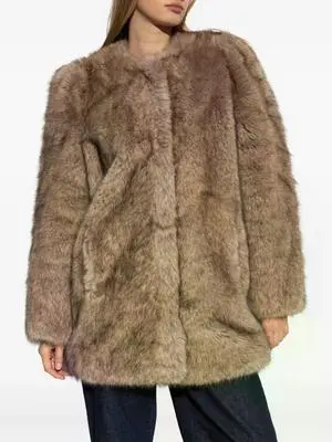STAND STUDIO Faux Fur Jacket