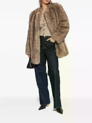 STAND STUDIO Faux Fur Jacket