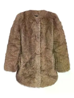 STAND STUDIO Faux Fur Jacket