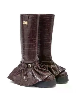 GANNI Embossed Boots