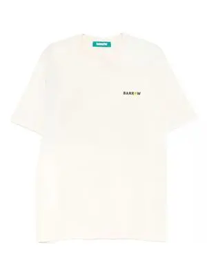 BARROW Printed T-shirt - Neutrals