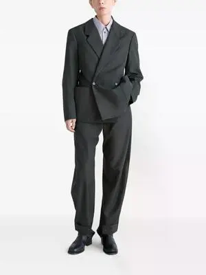 LEMAIRE Double-breasted Patch-pocket Blazer