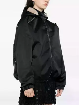 N°21 Hooded Piped Jacket