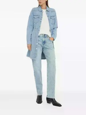 LEVI'S Buttoned Denim Shirt Dress