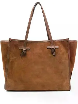 GIANNI CHIARINI Suede Tote Bag