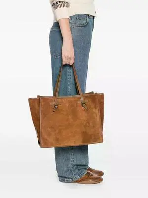 GIANNI CHIARINI Suede Tote Bag