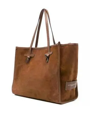 GIANNI CHIARINI Suede Tote Bag