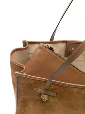GIANNI CHIARINI Suede Tote Bag