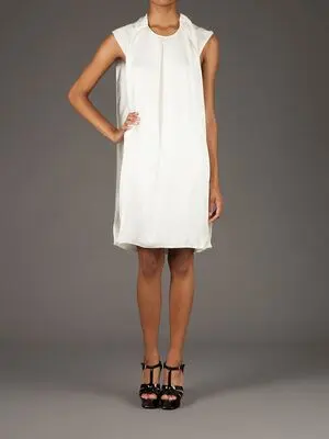 Maison Rabih Kayrouz Pleated Sleeveless Dress