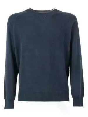 KANGRA Crew-neck Sweater - Blue