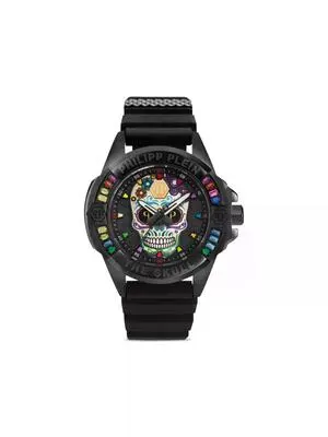 Philipp Plein The Kull Skull 44mm Watch - Black