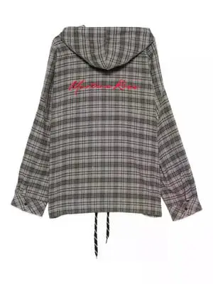 Martine Rose Check-pattern Hoodie