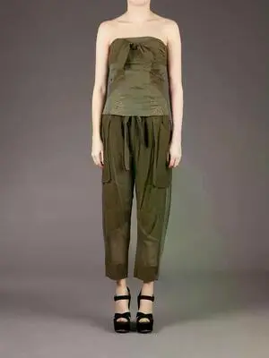 Edun Paneled Bandeau Top