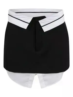 SSHEENA Layered Mini Skirt