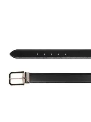 Bally Beryl Reversible Adjustable Belt - Black