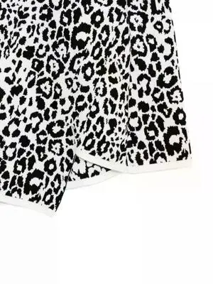 BLACK COMME DES GARÇONS Leopard-print Jumper