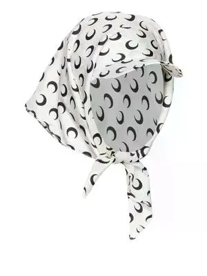 MARINE SERRE Moon-pattern Headscarf