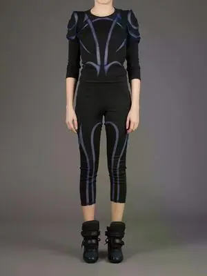 Junya Watanabe Bi-colour Mesh Legging