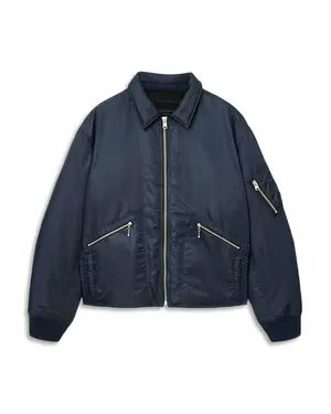 ALLSAINTS Fallon Bomber - Moonlit Blue