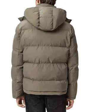 ALLSAINTS Marlo Puffer Jacket - Gull Brown