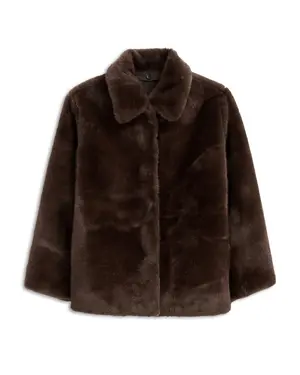 ALEX MILL Duane St Faux Fur Jacket