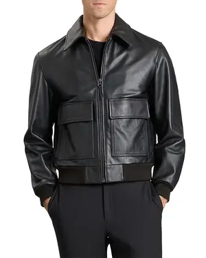 Ted Baker London Leather Jackets For Men