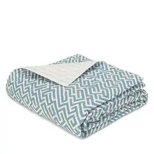 MATOUK Gabriel Quilt, King Stony Blue