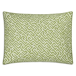 MATOUK Gabriel Quilted King Sham - Grass