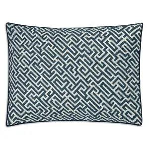 MATOUK Gabriel Quilted King Sham - Indigo