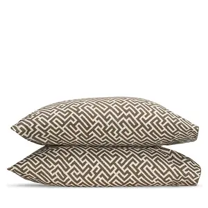 MATOUK Gabriel King Pillowcases, King - Mocha